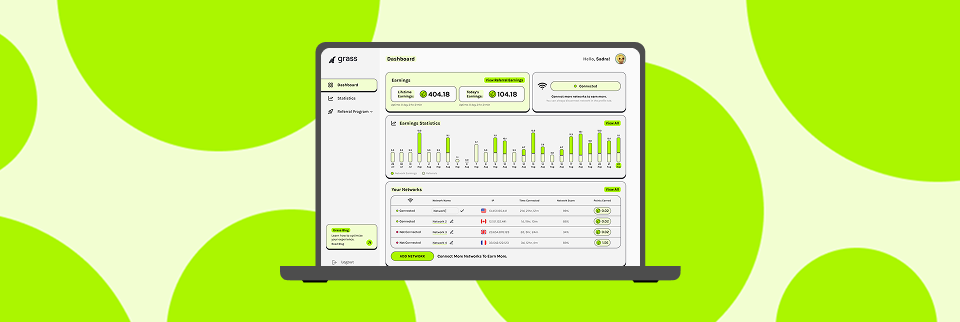 Grass: Track Your Rewards